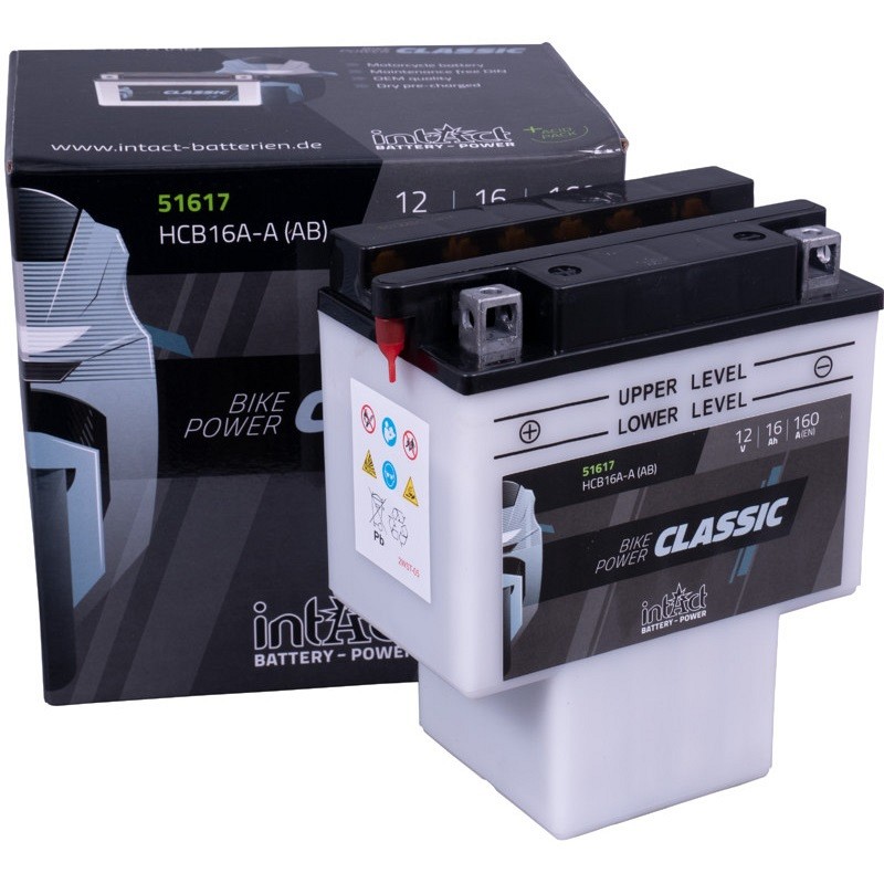Moto akumulator Intact HCB16A-A 12V-16Ah | Akumulatorji za motorna ...