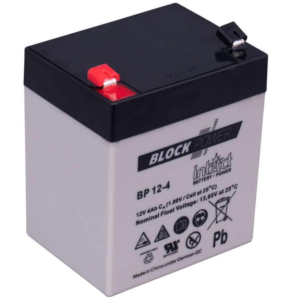 Akumulator intact Block-Power 12V-4Ah | Akumulatorji | Top start d.o.o.